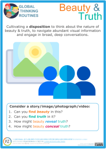 Cultures of Thinking & Global Thinking Routine Posters – Wayfinder ...